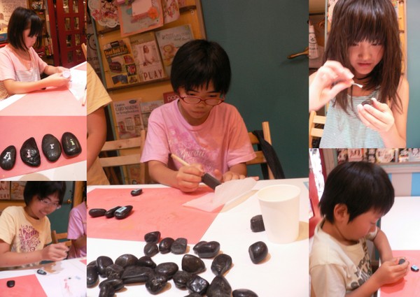 My Name Rocks Craft名前のロックスクラフト - ヴァレリーズイングリッシュスクール